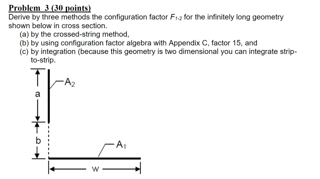 Problem 3 (30 points) Derive by three methods the | Chegg.com