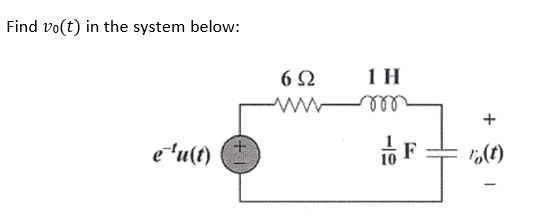 Solved Find v0(t) ﻿in the system below: | Chegg.com