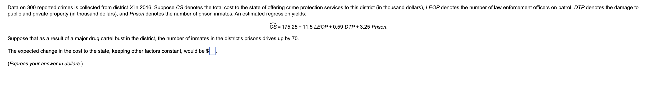 Solved public and private property (in thousand dollars), | Chegg.com