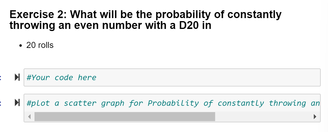 Solved Exercise 2: What will be the probability of | Chegg.com