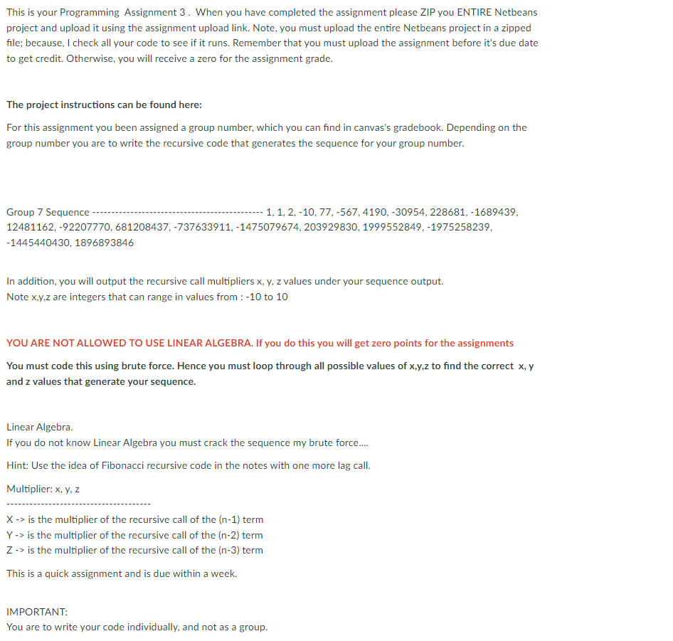 Solved This is your Programming Assignment 3. When you have | Chegg.com Solved This is your Programming Assignment 3. When you have | Chegg.com