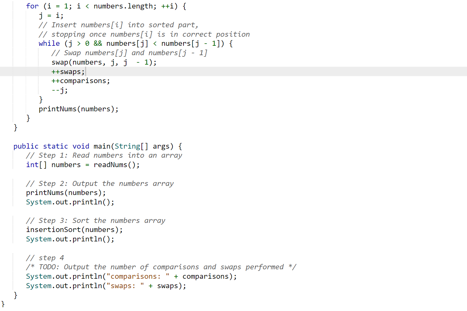 Solved Ex: When the input is: 63158 the output is:for | Chegg.com
