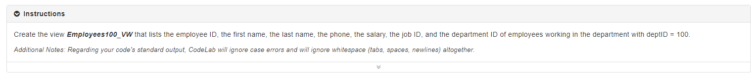 Solved SQL DATA DEFINITION ['employeeID', 'fName', 'lName', | Chegg.com