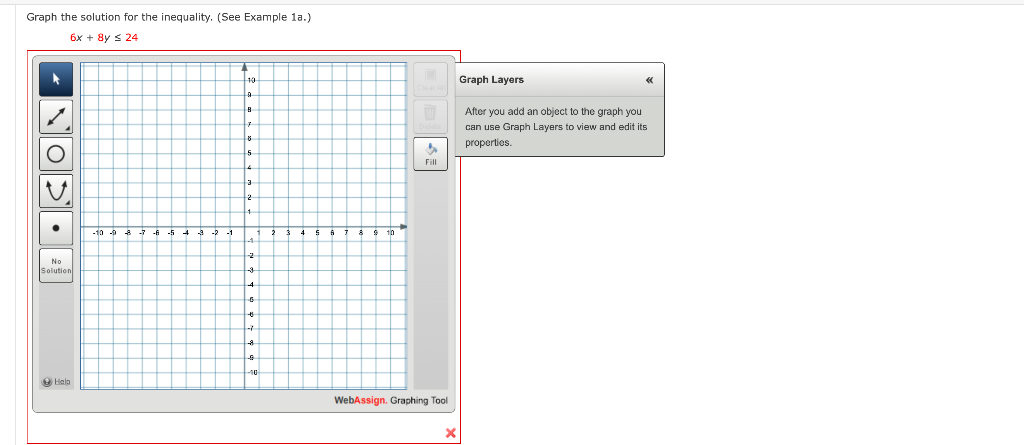 Solved Graph the solution for the inequality. (See Example | Chegg.com