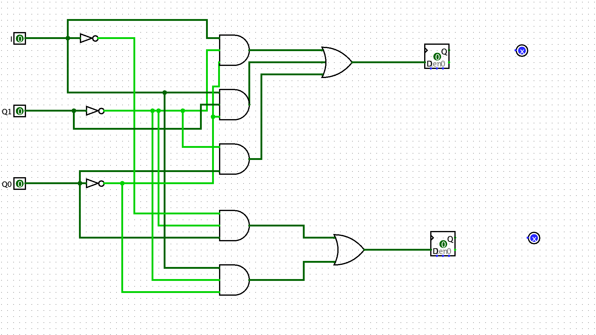 Solved why is my circuit not working/wrong and how can i fix | Chegg.com