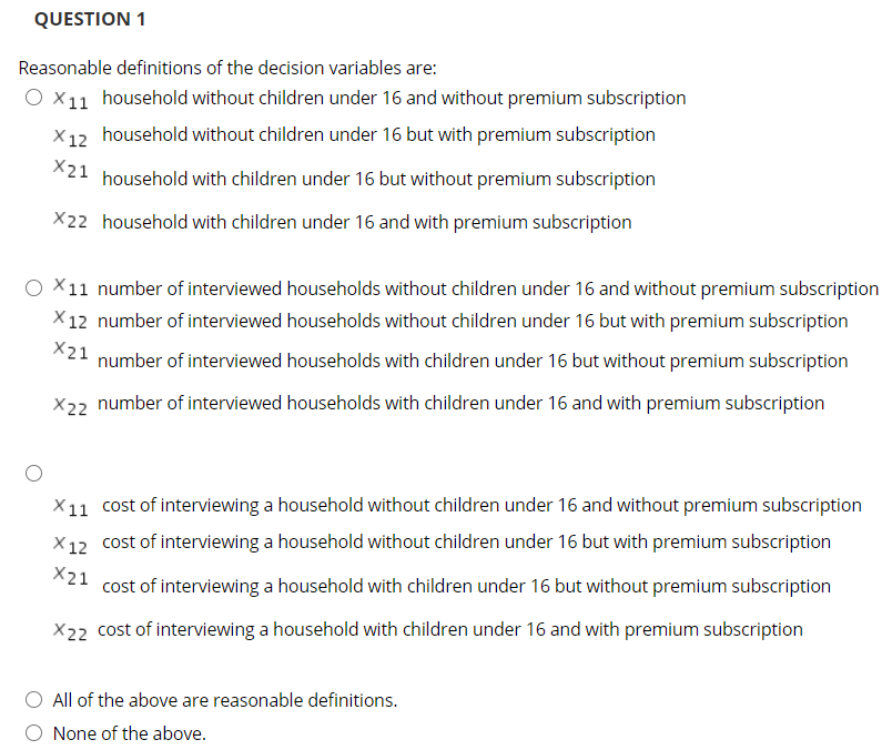 Solved Use the following scenario and data to answer all | Chegg.com