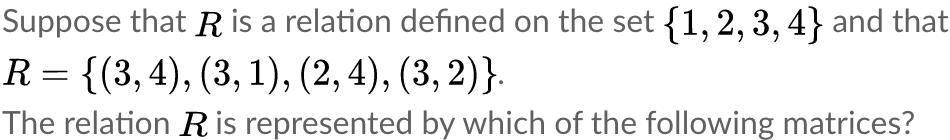 Solved Suppose that R is a relation defined on the set | Chegg.com