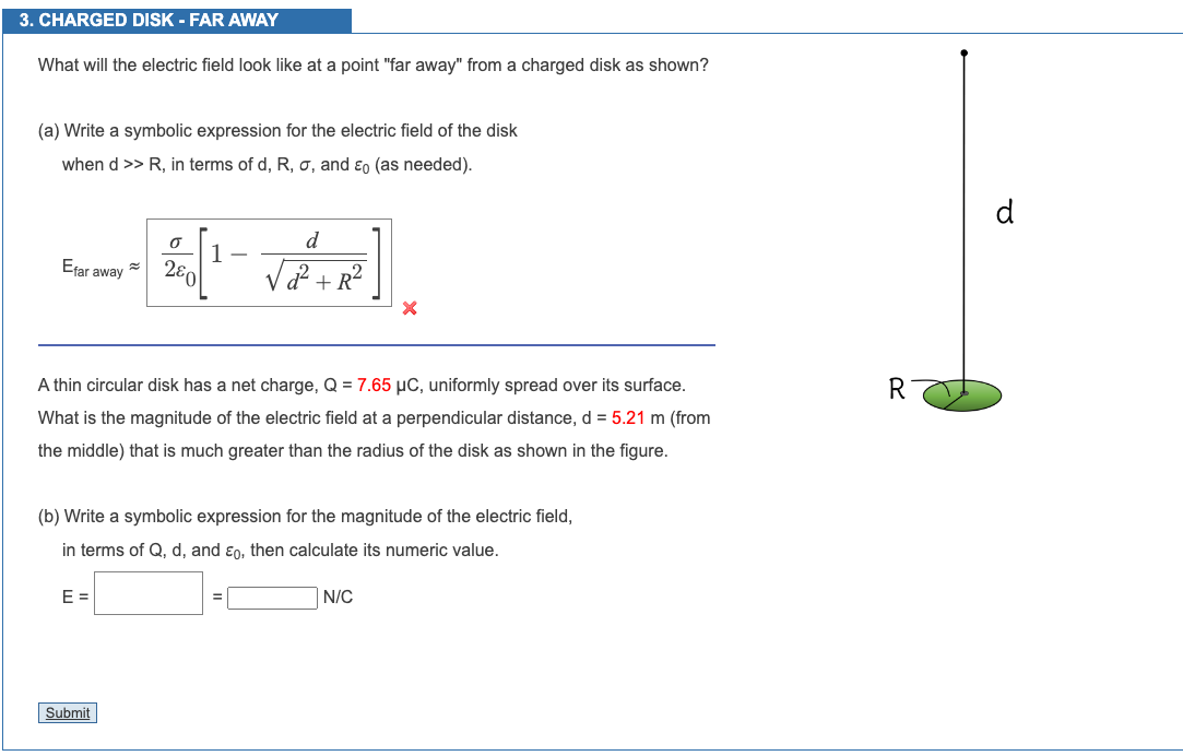 Solved What will the electric field look like at a point | Chegg.com