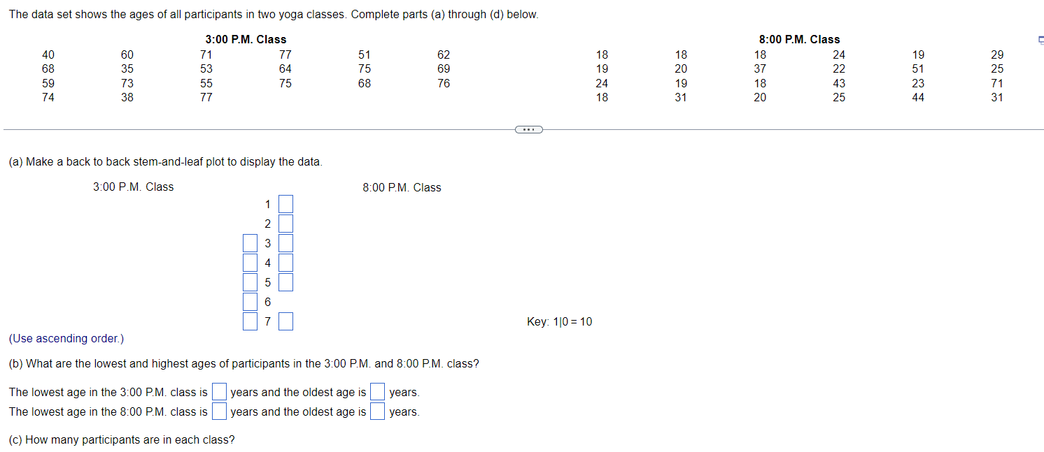 Solved (d) Compare the distribution in each class. What | Chegg.com