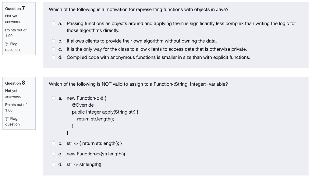 Solved Question 7 Which of the following is a motivation for | Chegg.com