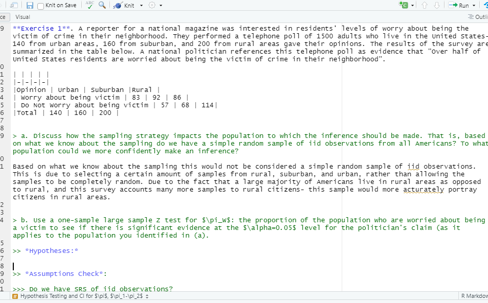 Solved *Exercise 1∗∗. A reporter for a national magazine was | Chegg.com