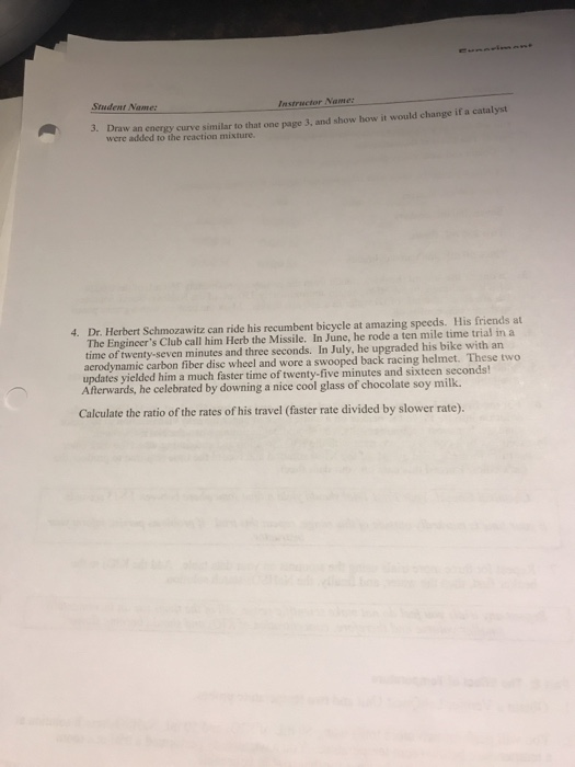 Solved Student Name Instructor Name: EXP #4: PRE-LAB | Chegg.com