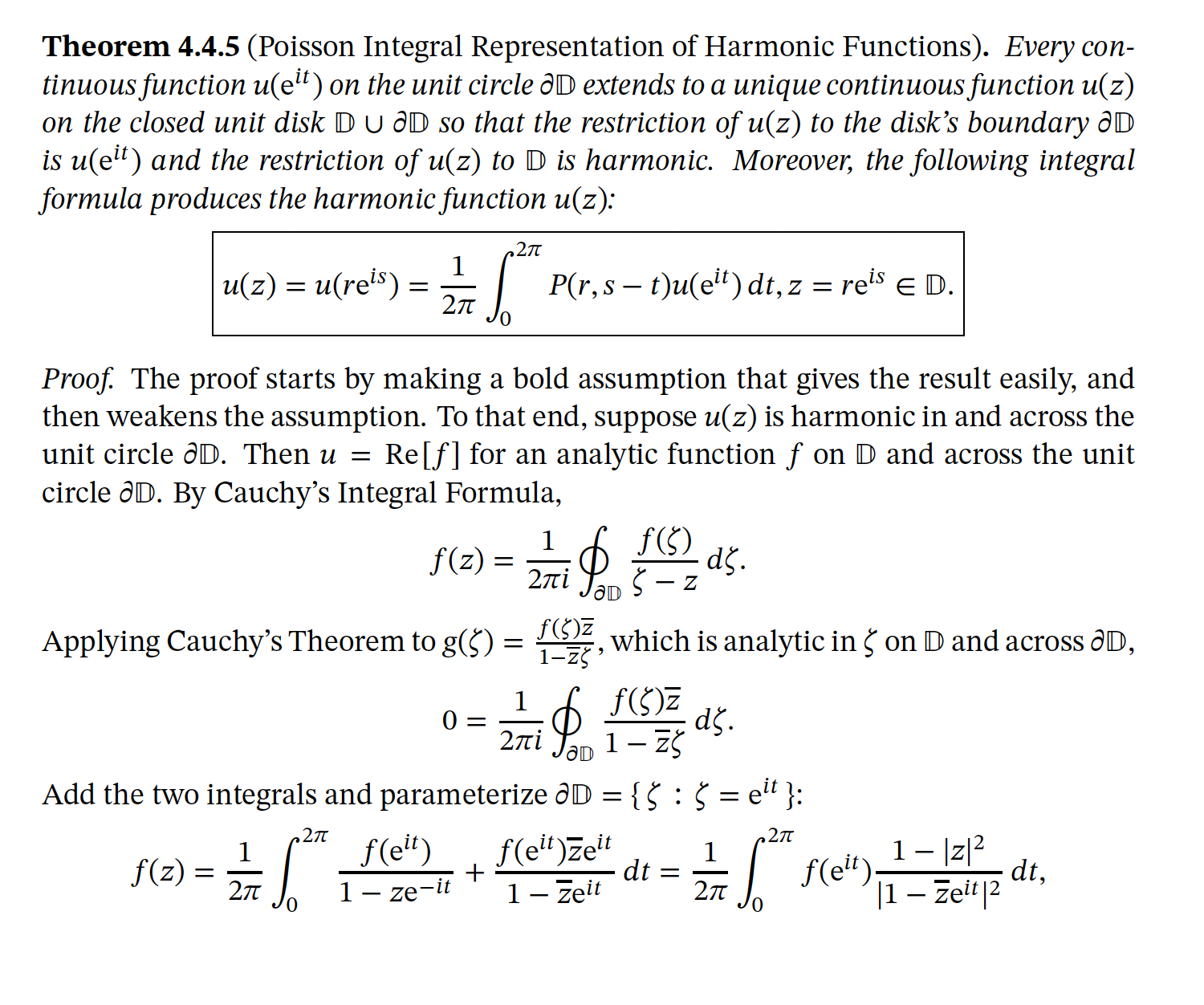 Solved The next six exercises show limz→eitU(z)=u(eit) as in | Chegg.com