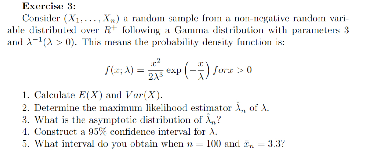 Solved Please avoid chatgpt or any A.I Exercise | Chegg.com