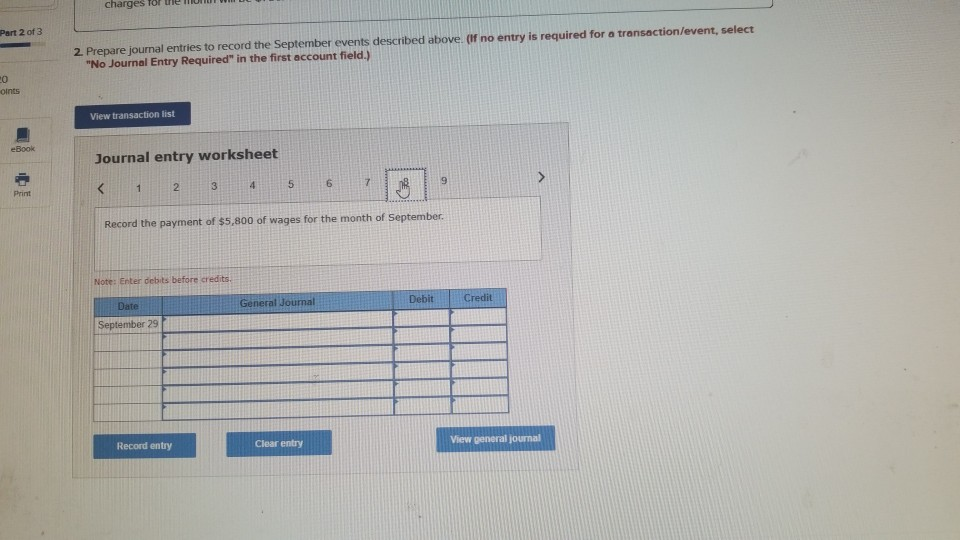 Solved Saved ework Assignmenti Required information [The | Chegg.com