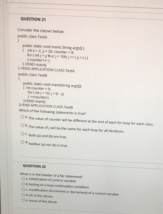 Solved QUESTION 15 Here is a method signature: method1 ( int | Chegg.com