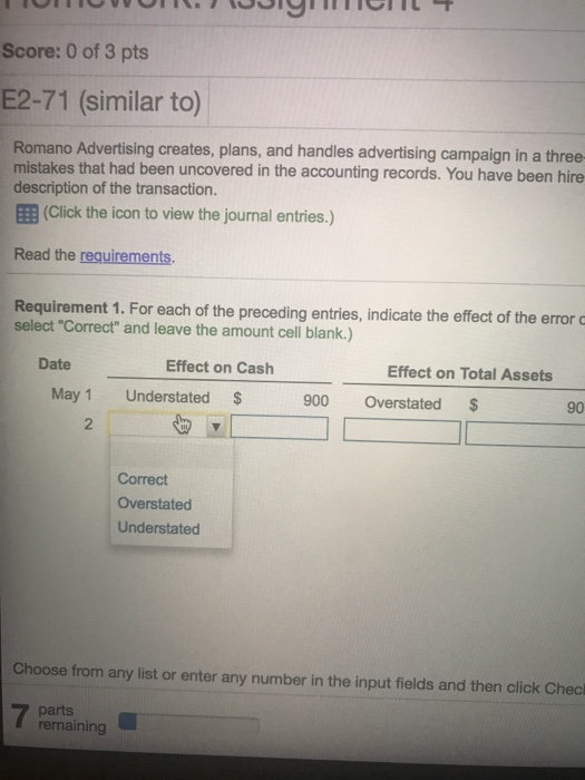 Solved Homework Assignment 4 0 Of 3 Pts 41 Of 3 0 Mn Score