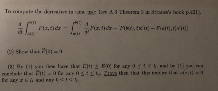 Solved Consider the initial value problem for the wave | Chegg.com
