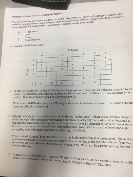 Solved You are developing a new game similar to the arcade | Chegg.com