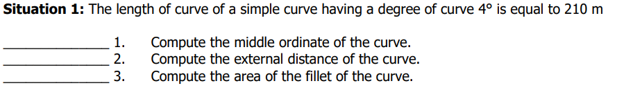 Solved Situation 1: The length of curve of a simple curve | Chegg.com