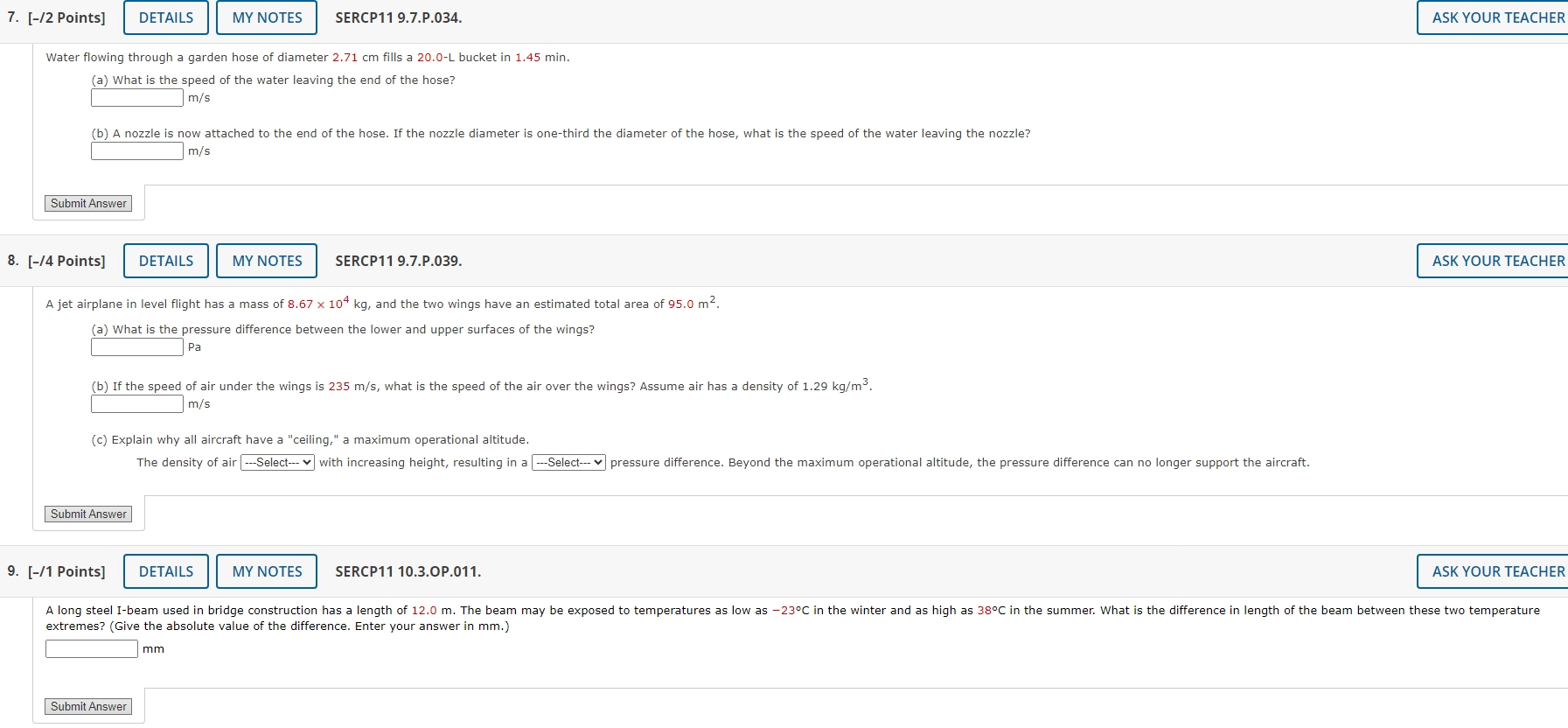 Solved I need help with question 7,8, ﻿and 9 ﻿I will rate as | Chegg.com