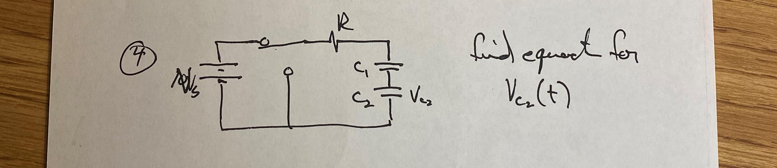 Solved find equact for Vc2(t) | Chegg.com
