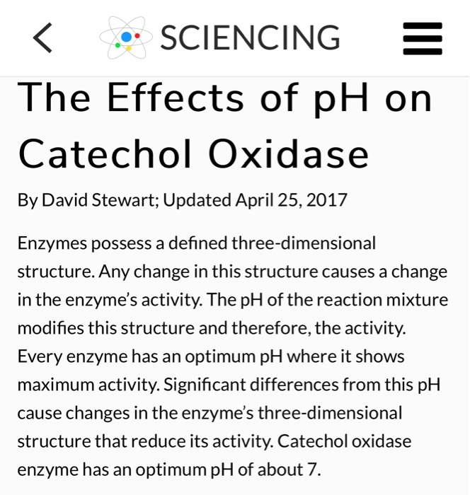 Solved I have to try out an experiment having to do with pH | Chegg.com