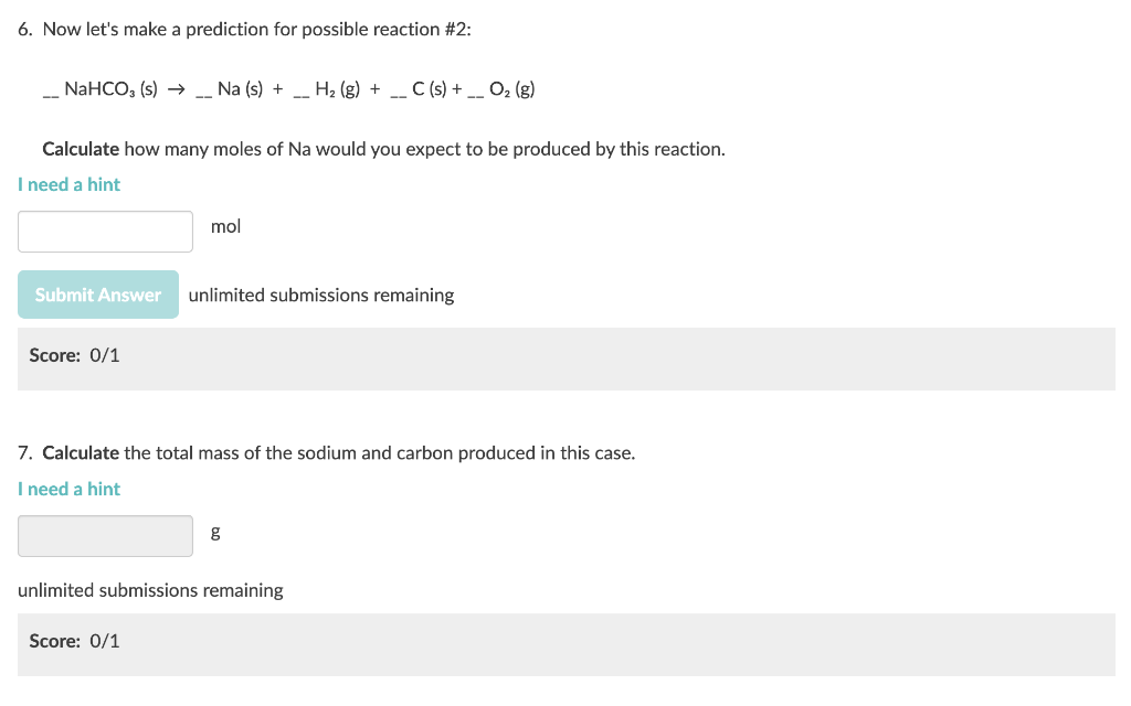 Solved 1. We're going to start by recording the mass of your | Chegg.com