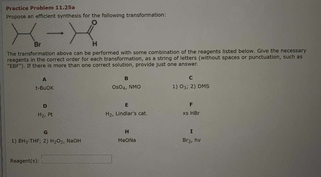 Solved Practice Problem 11.25a Propose an efficient | Chegg.com