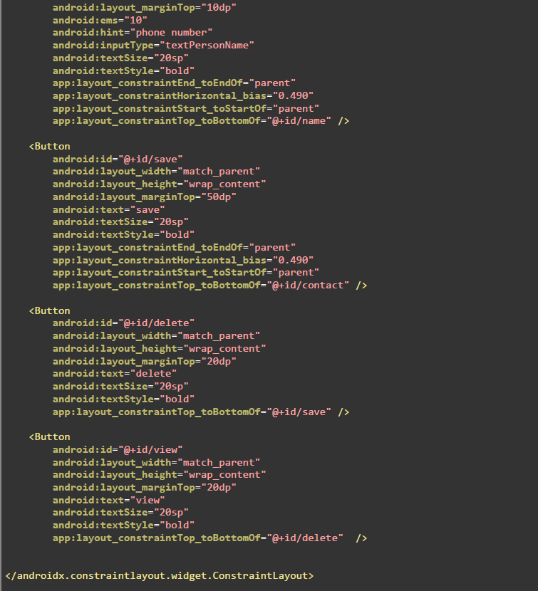 Solved course : IT Mobile Application Development note : | Chegg.com