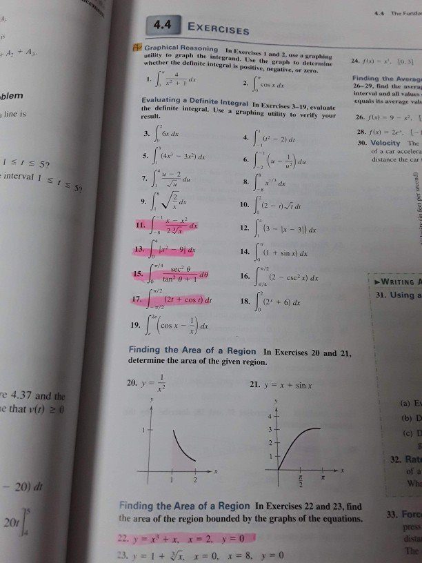 Solved 4.4 The Fundas 4.4 EXERCISES Graphical Reasoning In | Chegg.com
