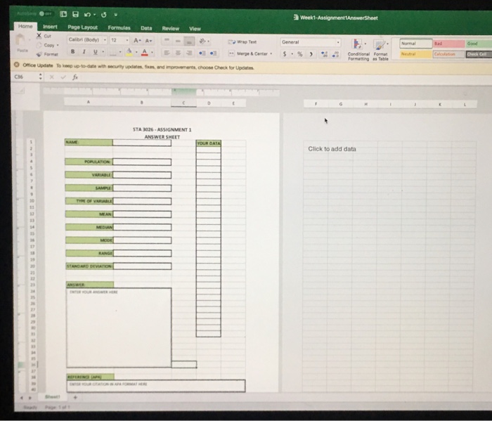 Solved 19 Assignment 1 Exploring Data V Gather Data You 