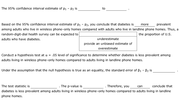 Solved 5. Inferences about the difference between two | Chegg.com