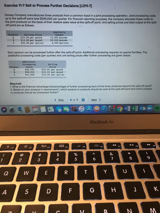 Solved Exercise 11-17 Dropping or Retaining a Segment | Chegg.com