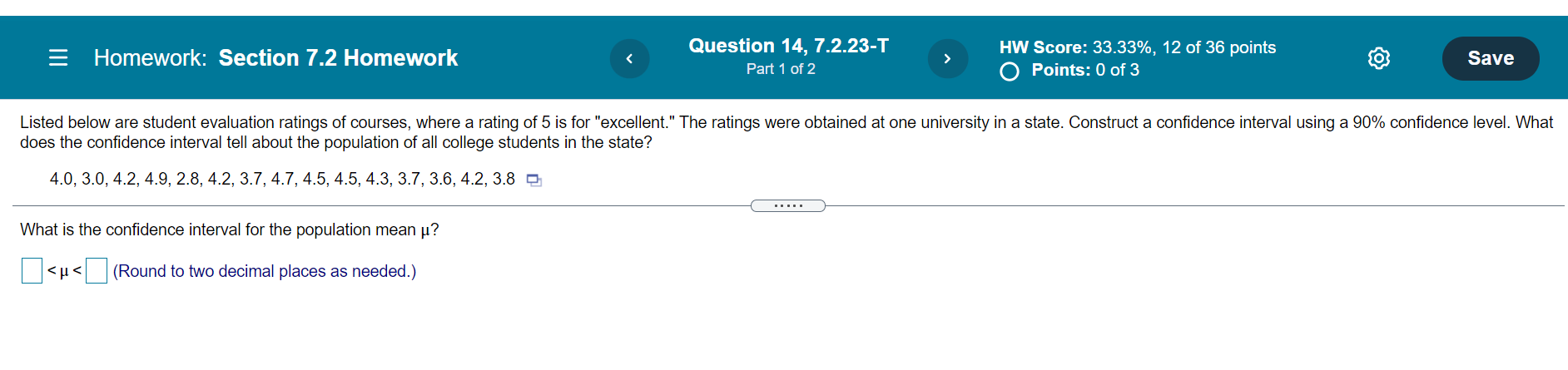 Solved Homework Section 7 2 Homework Question 14