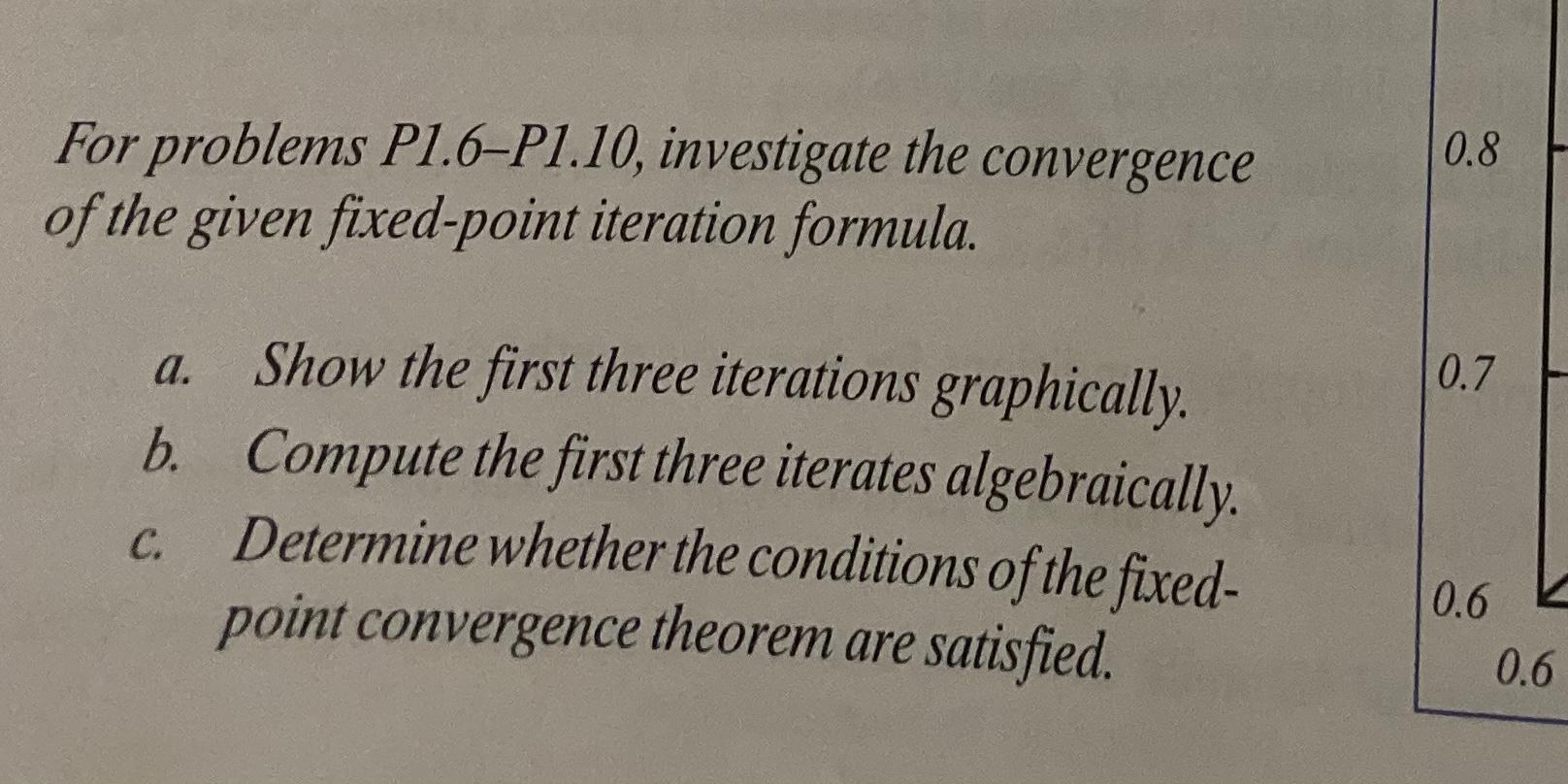 Solved 0.8 For problems P1.6-P1.10, investigate the | Chegg.com