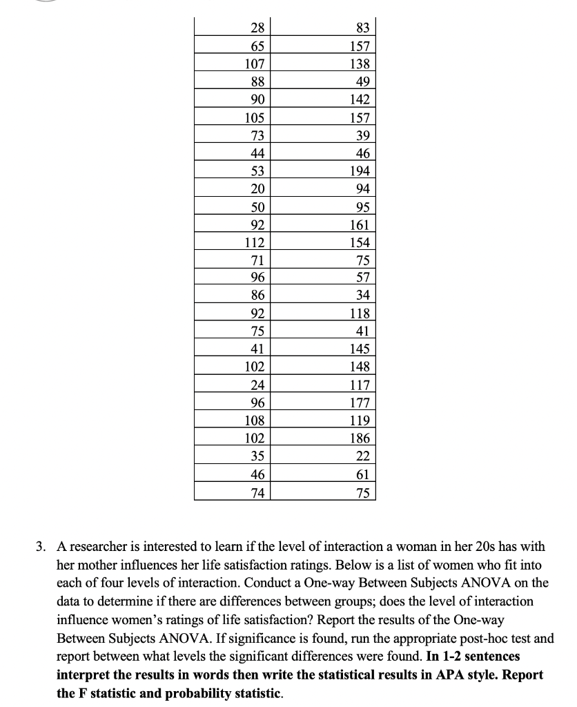 Solved PSY-380 Introduction to Probability and Statistics | Chegg.com