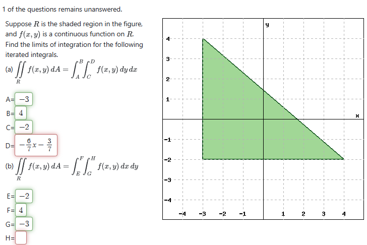 Solved green boxes are correct red boxes are incorrect. I | Chegg.com
