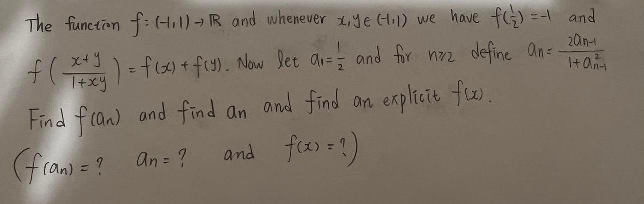 Solved The Function F −1 1 →r And Whenever X Y∈ −1 1 We