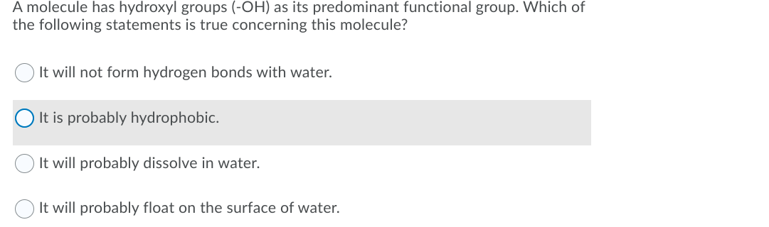Solved Which of the following describes the process of | Chegg.com