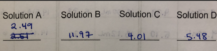 Solved A student prepared a 1:1 buffer, for which [HAc] | Chegg.com