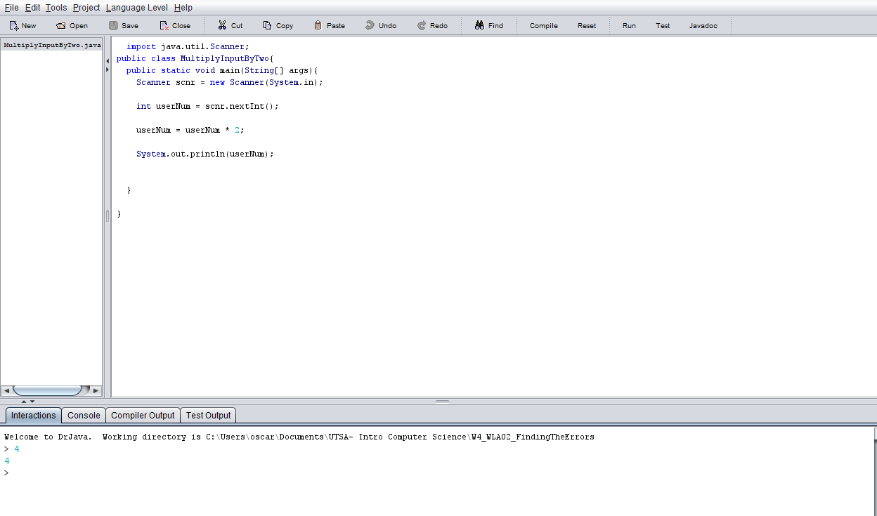 Solved I am trying to write a program that multiplies any | Chegg.com