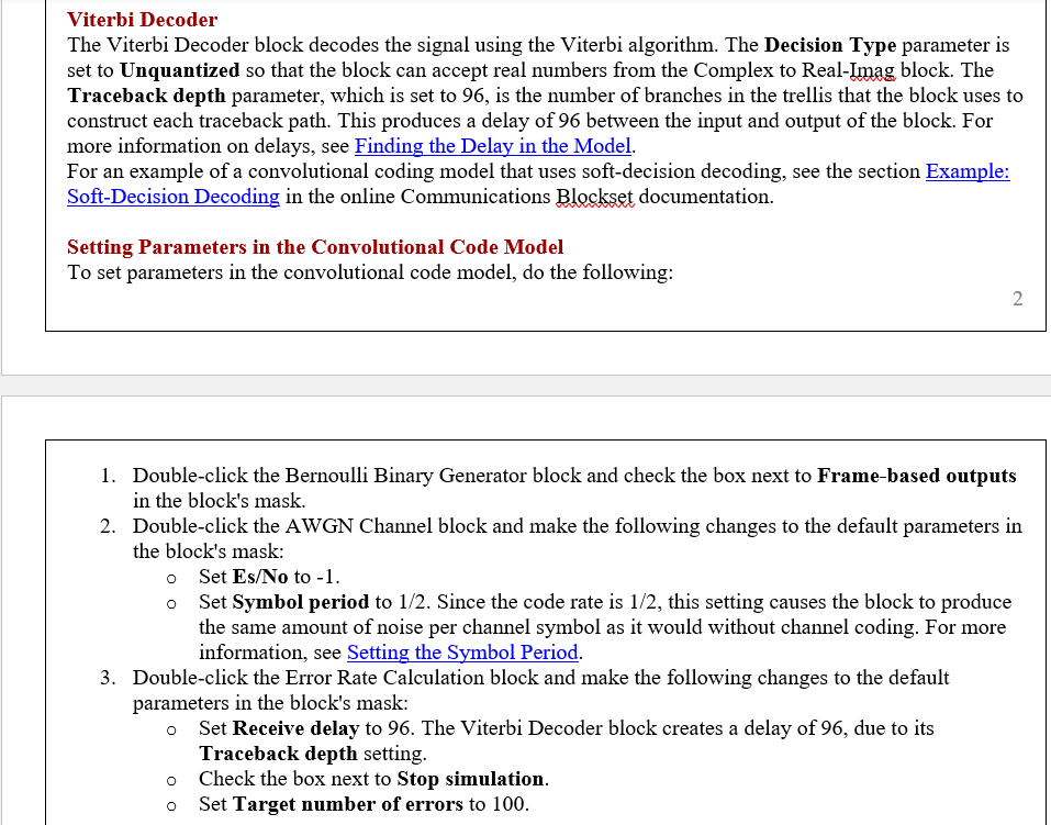 Solved TOOLS: MATLAB, Simulink, Communications Blockset, | Chegg.com Solved TOOLS: MATLAB, Simulink, Communications Blockset, | Chegg.com
