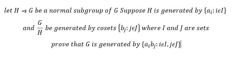 Solved let H a G be a normal subgroup of G Suppose H is | Chegg.com