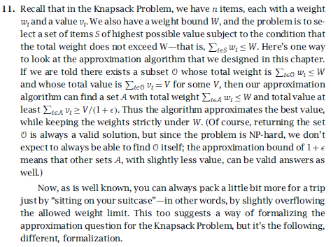 2. (25) [Approximation algorithm: Maximum weight | Chegg.com
