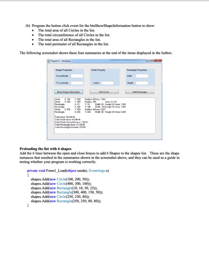Solved MIS 322 Programming Assignment 8 - Abstract classes | Chegg.com