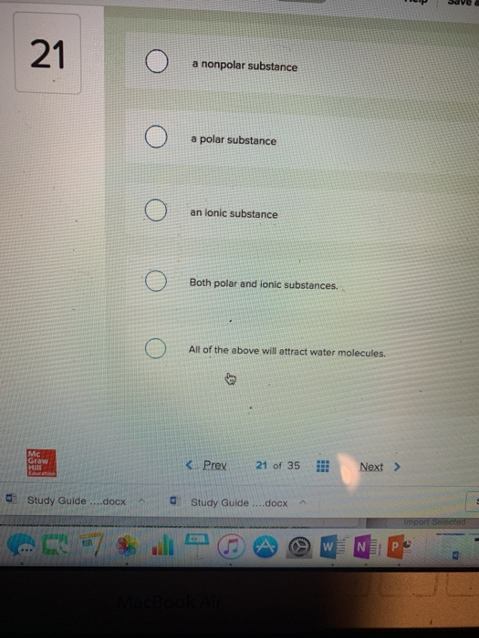 Solved Saved Help Save & Exit Subn Which of the following | Chegg.com