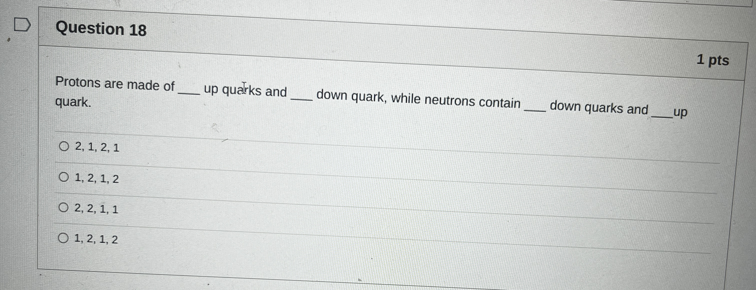 Solved Protons are made of up quãrks and down quark, while | Chegg.com