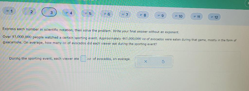 Solved Express each number in scientific notation, then | Chegg.com