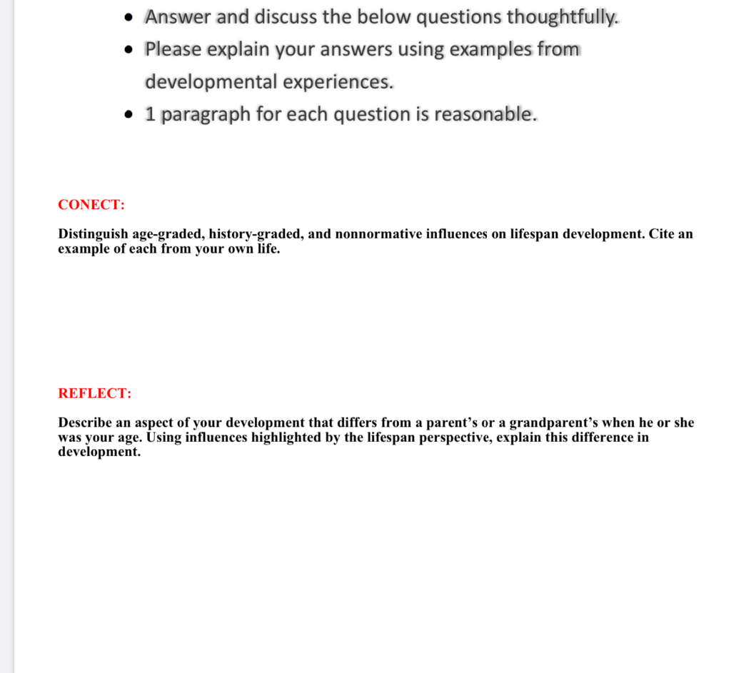 CONECT: Answer and discuss the below questions | Chegg.com